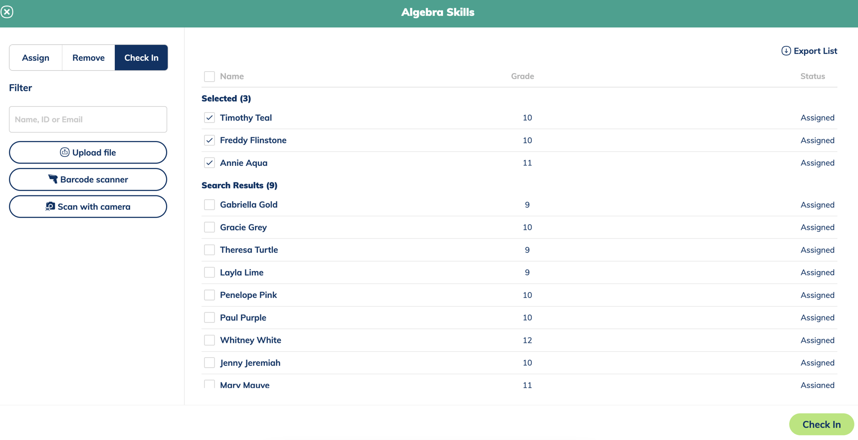 Registering and Assigning Students in Advance for Flex Periods